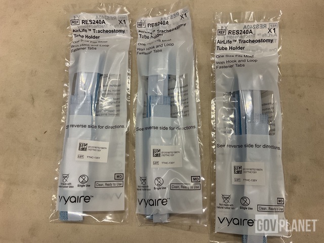 (1) Box of Vyaire AirLife RES240A Tracheostomy Tube Holders in North ...