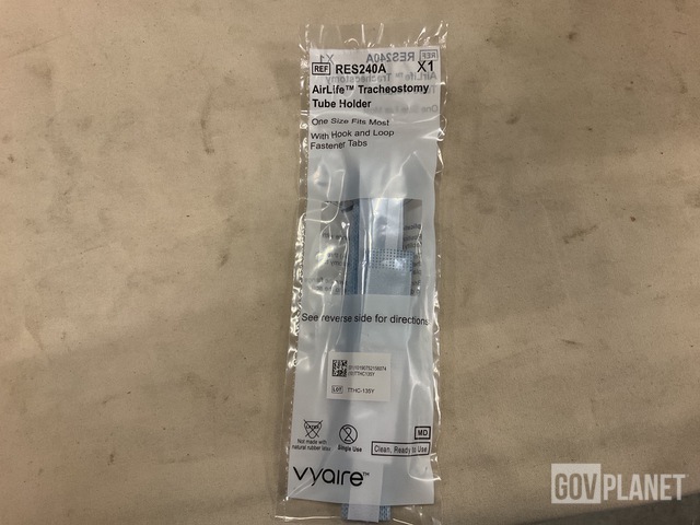 (1) Box of Vyaire AirLife RES240A Tracheostomy Tube Holders in North ...