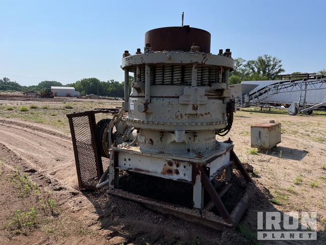 Telsmith Gyrasphere Cone Crusher in Camargo, Oklahoma, United States ...