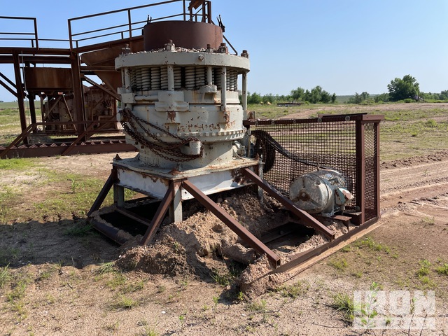 Telsmith Gyrasphere Cone Crusher in Camargo, Oklahoma, United States ...