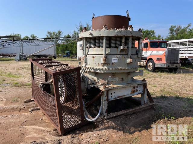 Telsmith Gyrasphere Cone Crusher in Camargo, Oklahoma, United States ...