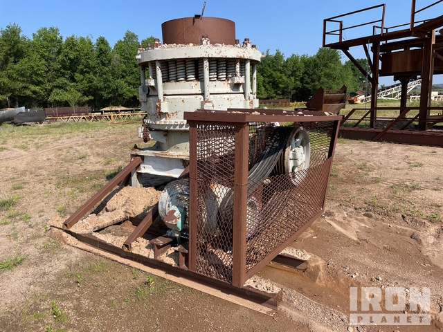 Telsmith Gyrasphere Cone Crusher in Camargo, Oklahoma, United States ...
