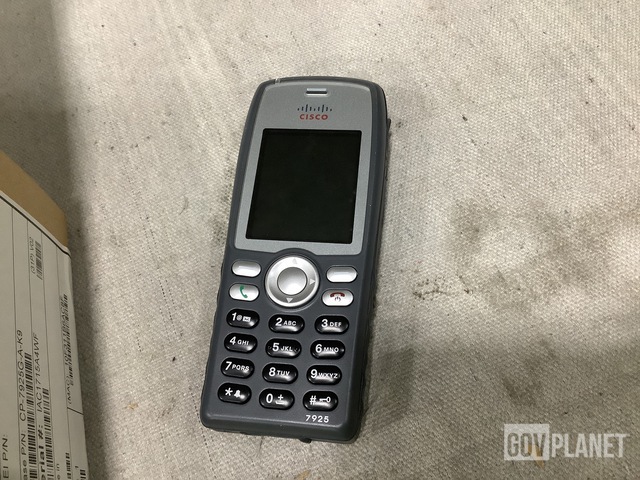 Surplus (44) Cisco CP-7925G Wireless IP Phones in Chambersburg ...