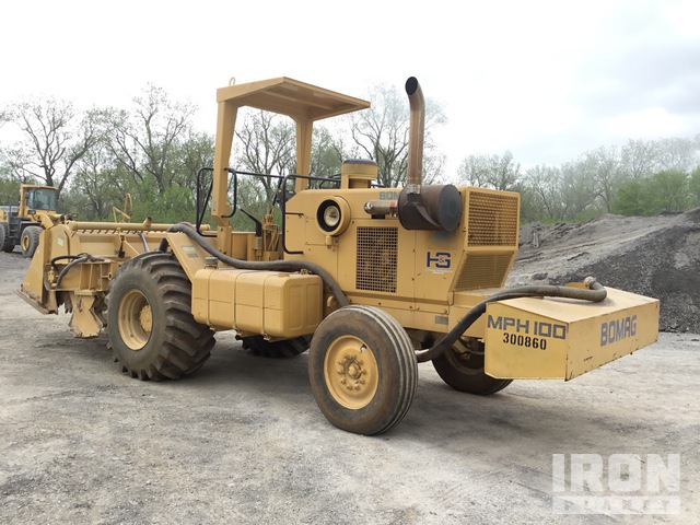 1995 Bomag MPH 100 R Wheel Soil Stabilizer Reclaimer in Porter ...