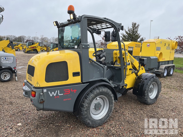 2017 Wacker Neuson WL34 Wheel Loader in Menomonee Falls, Wisconsin ...