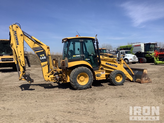Komatsu WB146 4x4 Backhoe Loader in Huron, South Dakota, United States ...