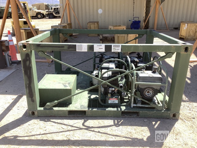 Surplus (1) Sixcon Pump Module & (5) W.S. Darley 150AAMCFP Fuel Pumps ...