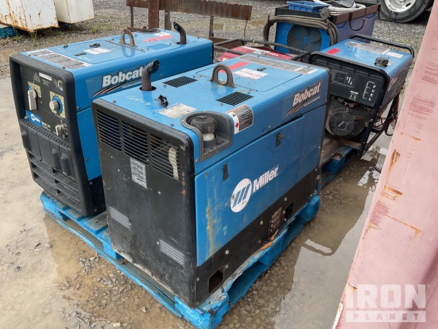 2016 Miller Bobcat 225 225 A Skid-Mounted Stick Engine Driven Welder in ...