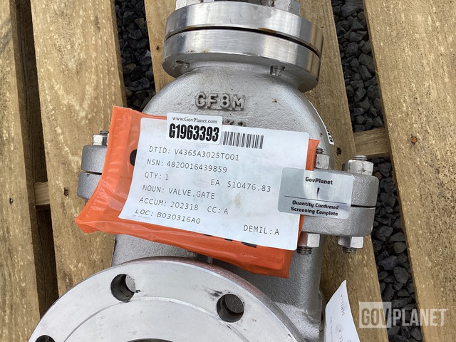 Surplus Neway 65132-120-4 Gate Valve in Chambersburg, Pennsylvania ...