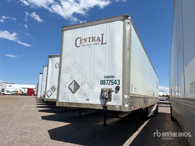 2008 Wanco/Wabash DVHDHPC 53 ft x 102 in T/A Semi-remorque fourgon ...