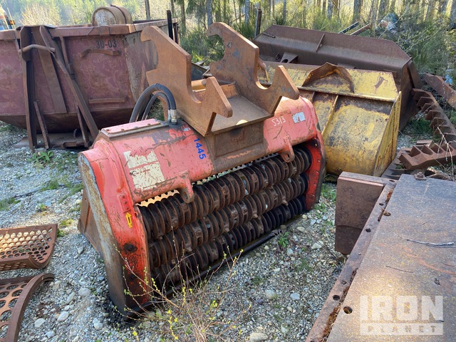 2006 Allu SM 3-17 70 in Q/C Roller Processing Excavator Screening Bucket - Fits 400 Series in ...
