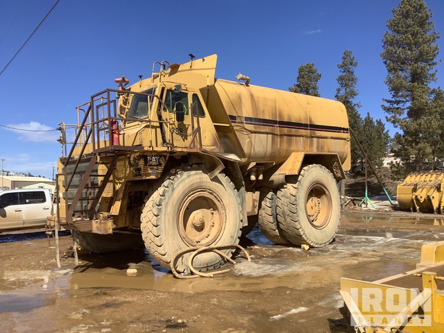 1990 Cat 777B 18000 gal Off-Highway Rigid Water Truck in Lead, South ...