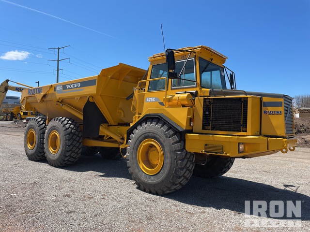 1997 Volvo A25C Articulated Dump Truck in Winneconne, Wisconsin, United ...
