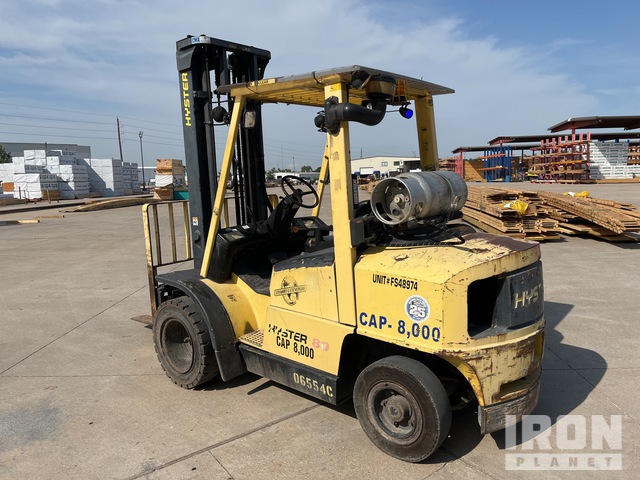 Hyster H80XM 8150 lb Pneumatic Tire Forklift in Houston, Texas, United ...