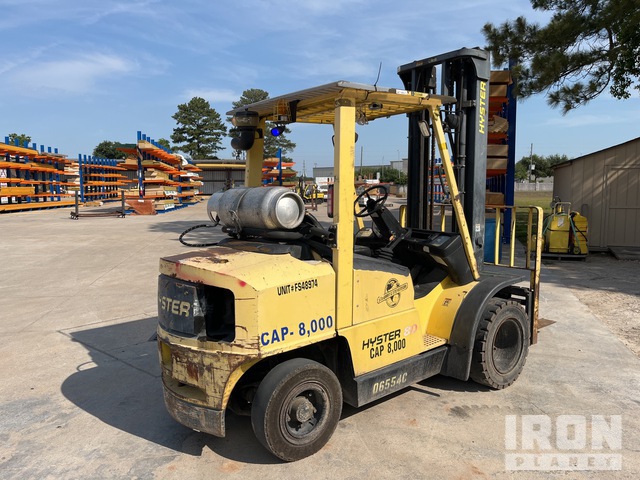 Hyster H80XM 8150 lb Pneumatic Tire Forklift in Houston, Texas, United ...