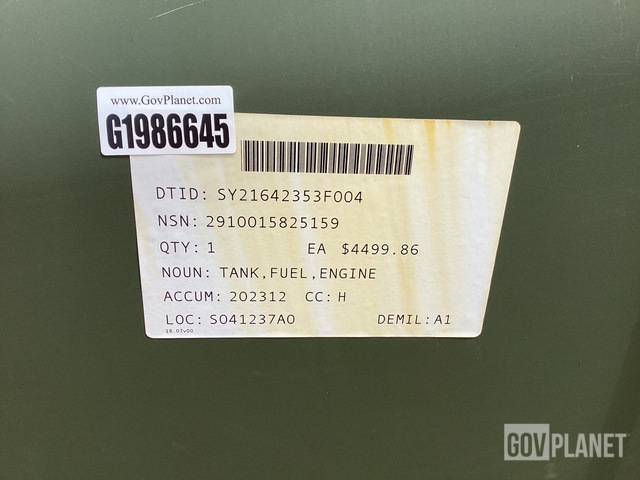 Surplus Tankcraft 3696272 Fuel Tank in Albany, Georgia, United States ...