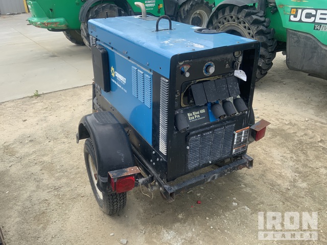 2014 Miller Big Blue 400 Eco Pro Mobile Multi-Process Engine Driven Welder in Ladson, South ...