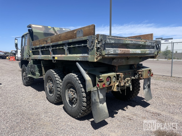 Surplus 1996 Stewart & Stevenson M1090 MTV 6x6 Dump Truck in Phoenix ...