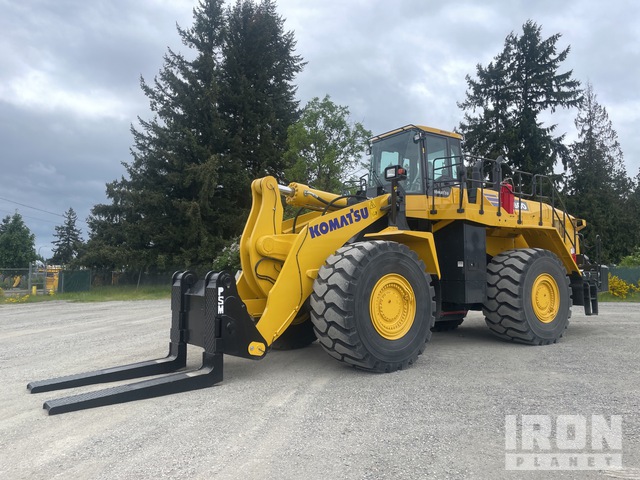 2022 Komatsu WA600-8 Log Loader in Rochester, Washington, United States ...