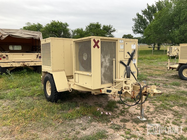 Surplus 2008 PowerSystems International DRASH Shelter Transport Trailer ...