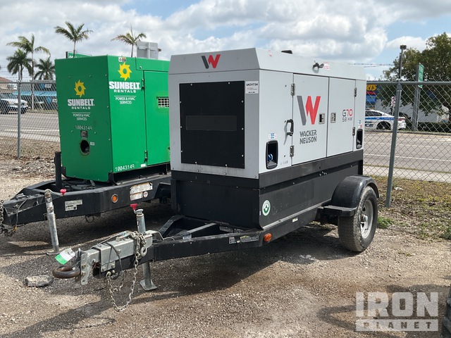 2019 Wacker Neuson G70 58 kW Mobile Generator Set in Florida City ...