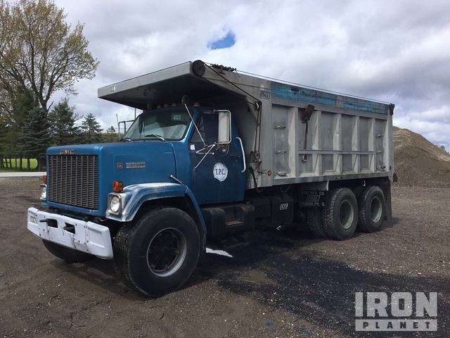 1985 GMC Brigadier 6x4 T/A Dump Truck in Cortland, Ohio, United States ...