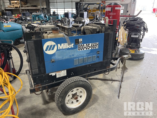 2015 Miller Big Blue 400 Pro 400 A Mobile Multi-Process Engine Driven ...