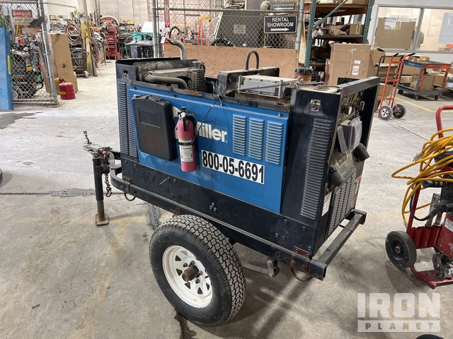 2015 Miller Big Blue 400 Pro 400 A Mobile Multi-Process Engine Driven ...