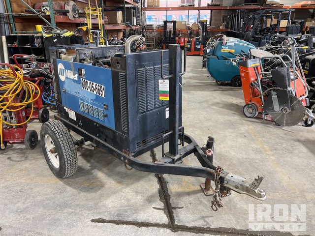 2015 Miller Big Blue 400 Pro 400 A Mobile Multi-Process Engine Driven ...