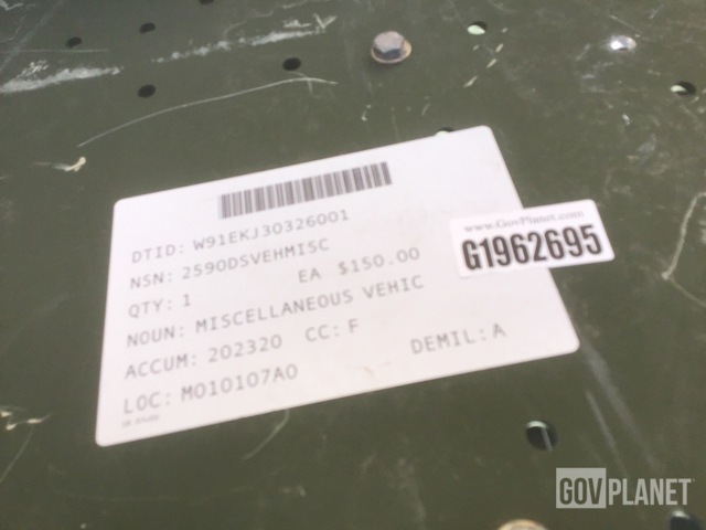 Surplus Vehicular Component in Doyle, California, United States ...