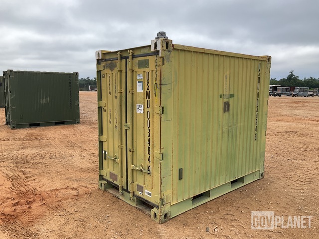 Surplus Charleston Marine CMCI 115A Quadcon Storage Container w/Hoses ...