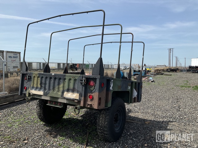 Surplus 1999 US ARMY Tank Automotive Command M1101 Cargo Trailer in ...