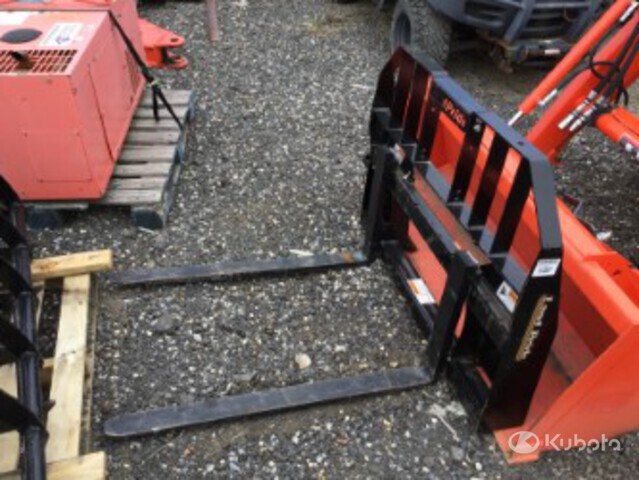 Lot of Land Pride (1) SGC0660 Grapple & (1) PFL2042 Pallet Forks in ...