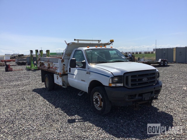 Surplus 2003 Ford F-550 Super Duty 4x4 Dump Truck in Hermiston, Oregon ...