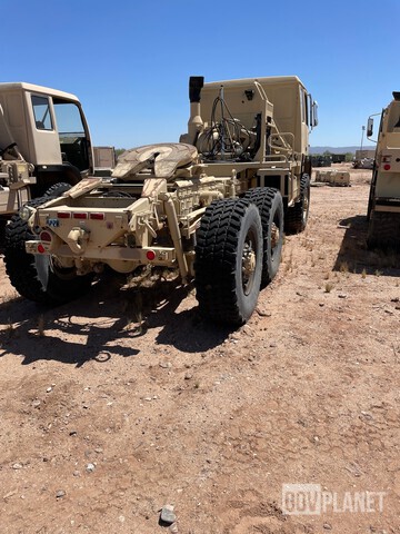 Surplus 2001 Stewart & Stevenson M1088A1 MTV 6x6 Tractor Truck in Red ...