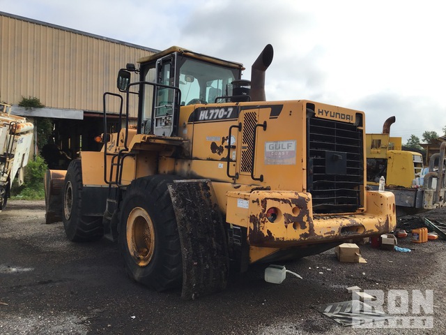 Hyundai HL770-7 Wheel Loader in Beaumont, Texas, United States ...