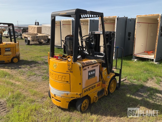 Surplus Hyster E40XM Electric Forklift in Pasco, Washington, United ...