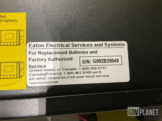 Surplus (14) Eaton 5PX3000RT2U Uninterruptible Power Supplies in ...