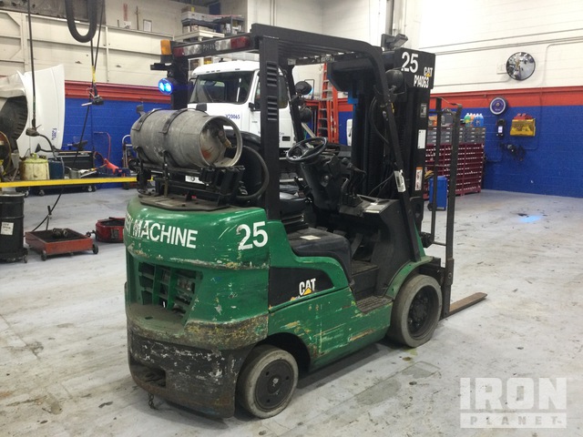 Cat C5000 2900 lb Cushion Tire Forklift in Grand Rapids, Michigan ...