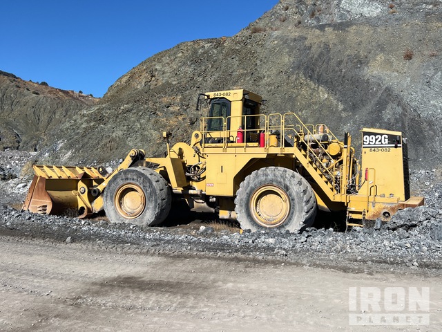 2007 Cat 992G Wheel Loader in Cupertino, California, United States ...