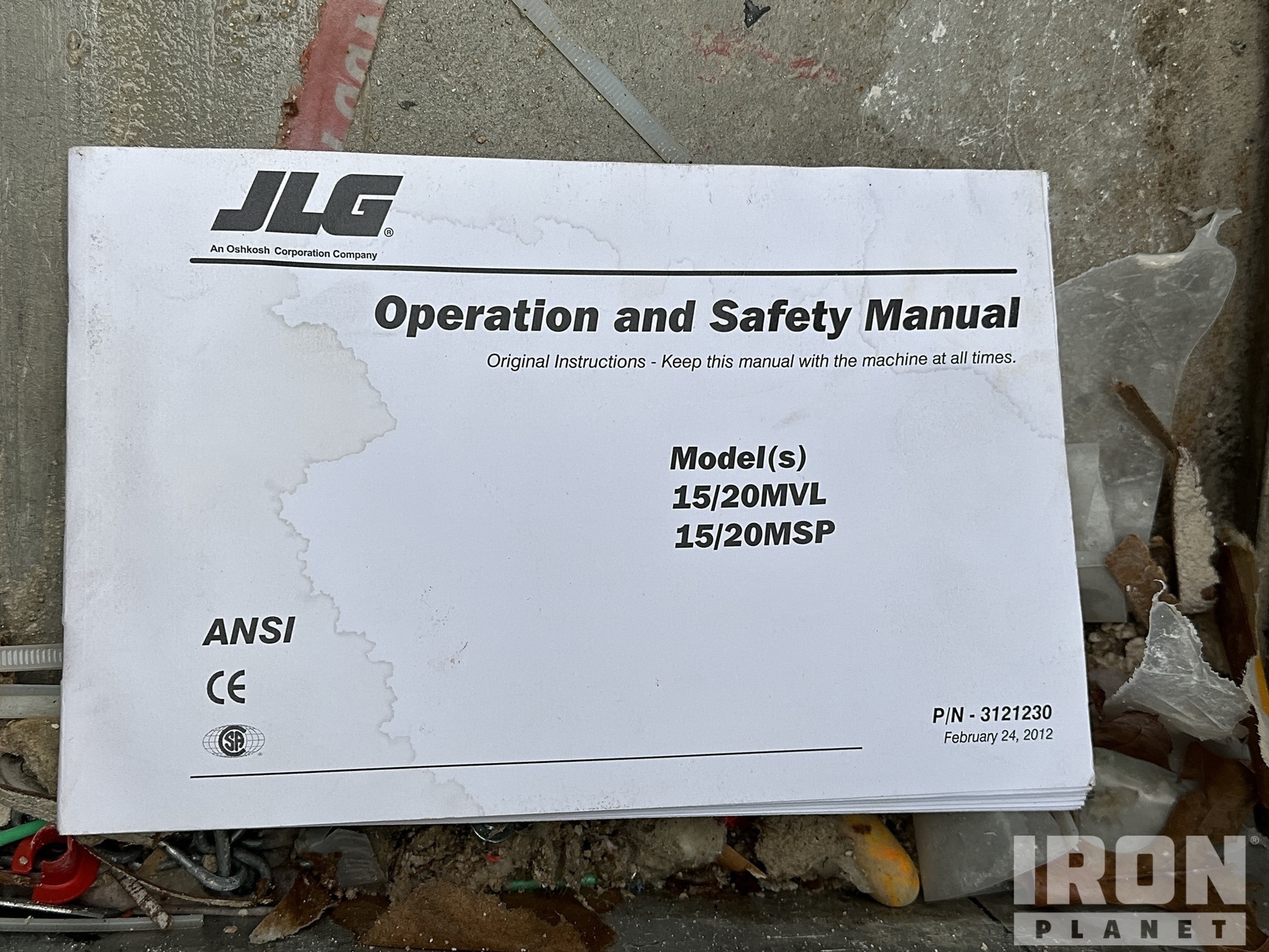 Jlg 20mvl Manual