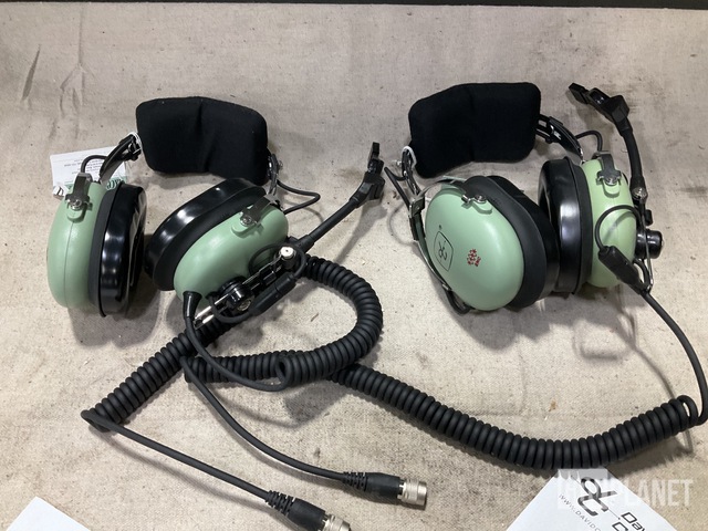 Surplus (4) David Clark 40696G-01 Headset-Microphones in Chambersburg ...