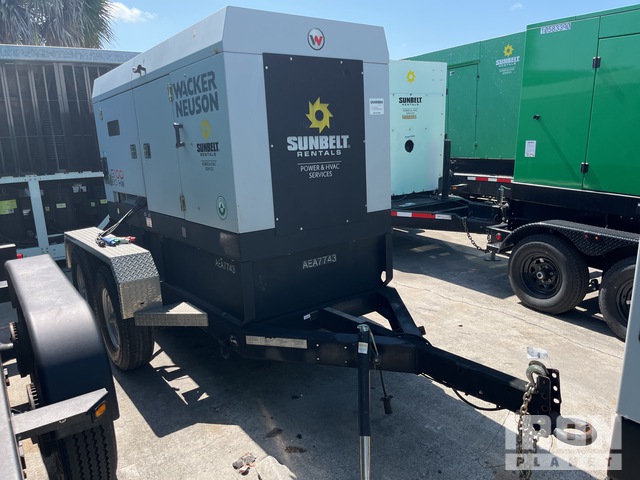 2020 Wacker G100 100 kVA Mobile Generator Set (Inoperable) in Coral ...