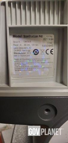 2016 Leica Scanstation P40 in Harrisburg, Pennsylvania, United States ...