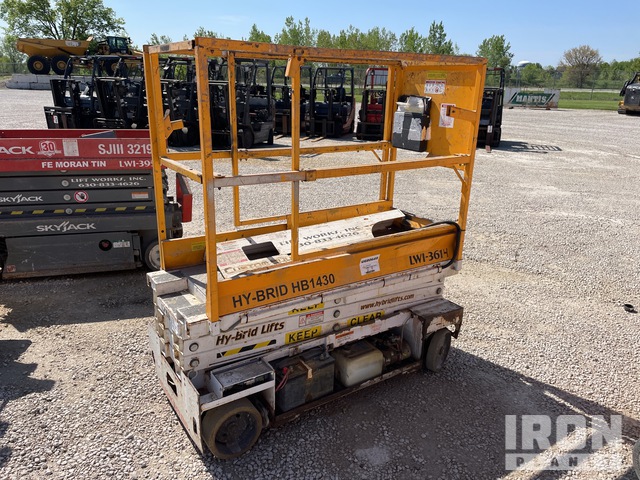 2007 Hybrid HB1430 Electric Scissor Lift in Morris, Illinois, United ...