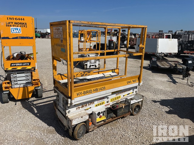 2007 Hybrid HB1430 Electric Scissor Lift in Morris, Illinois, United ...