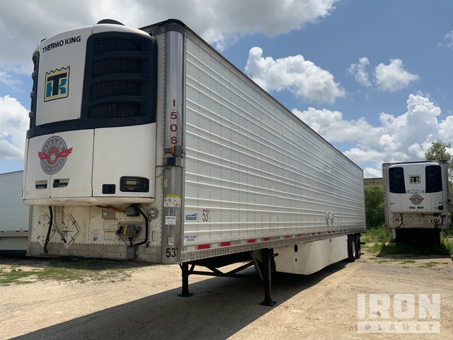 2015 CIMC 53 ft T/A Refrigerated Trailer in Midlothian, Texas, United ...