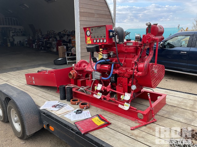 Clarke JU4H-UF14 Skid-Mounted Water Pump in Denzil, Saskatchewan ...