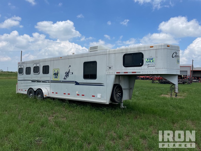 2003 Welchel 15 ft T/A Cherokee Horse Trailer in Gainesville, Texas ...