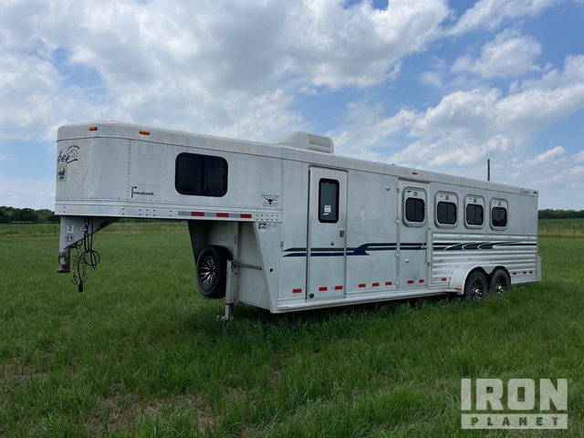 2003 Welchel 15 ft T/A Cherokee Horse Trailer in Gainesville, Texas ...